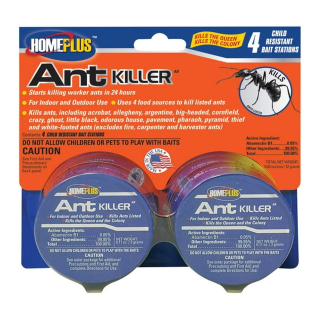 PIC 4PK-Metal-AB Bait Stations Homeplus Ant Killer Metal Bait Stations, Indoor Ant Traps, Indoor ...