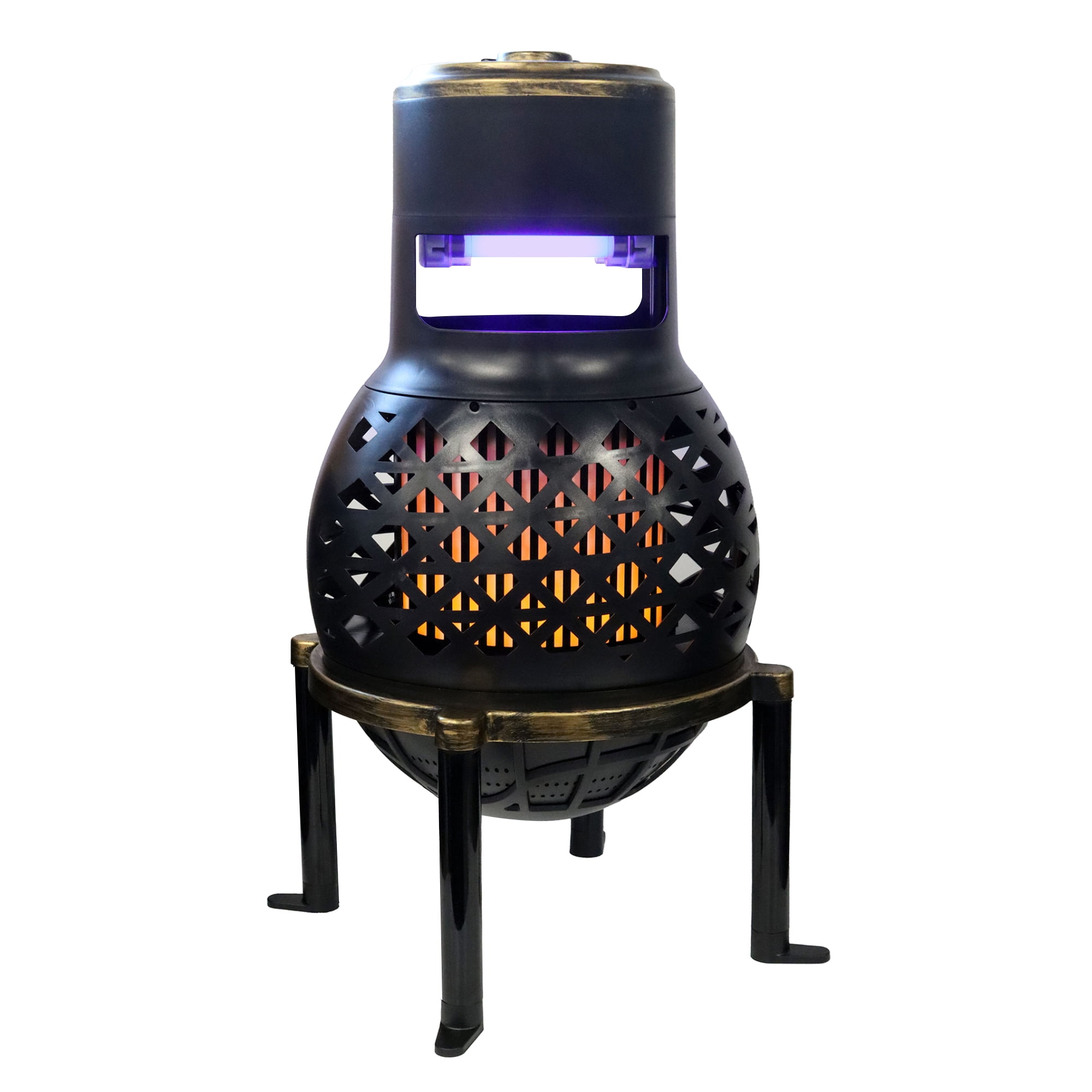 PIC Flame Effect Flying Insect Trap, Black - Walmart.com