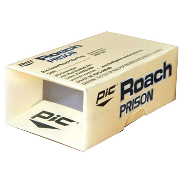 PIC RP Roach Prison Covered Insect Glue Trap, 2 pk - Walmart.com