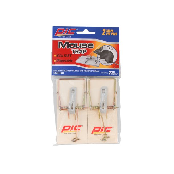 PIC Small Trap For Mice 2 pk - Walmart Business Supplies