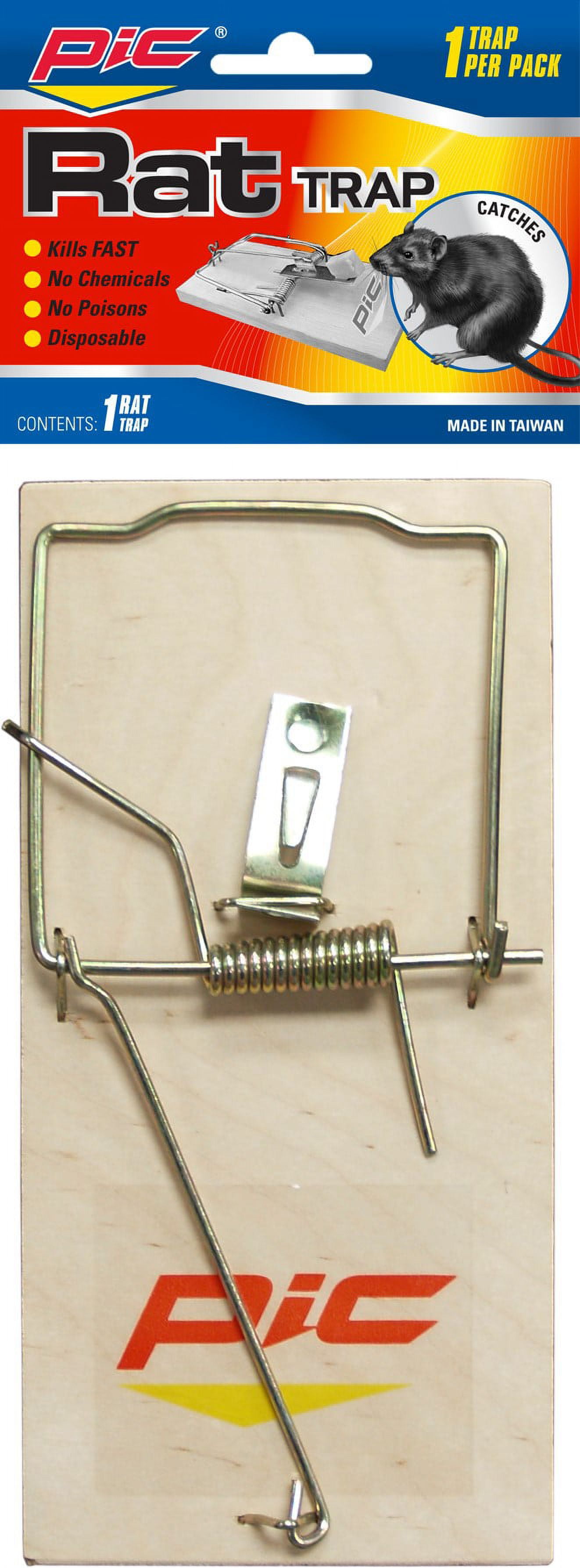 PIC Wood Rat Trap - Walmart.com