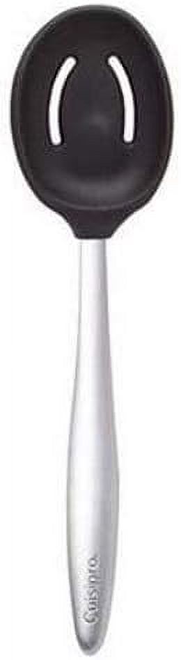 PICCOLO 8" Silicone Slotted Spoon, Black - Walmart.com