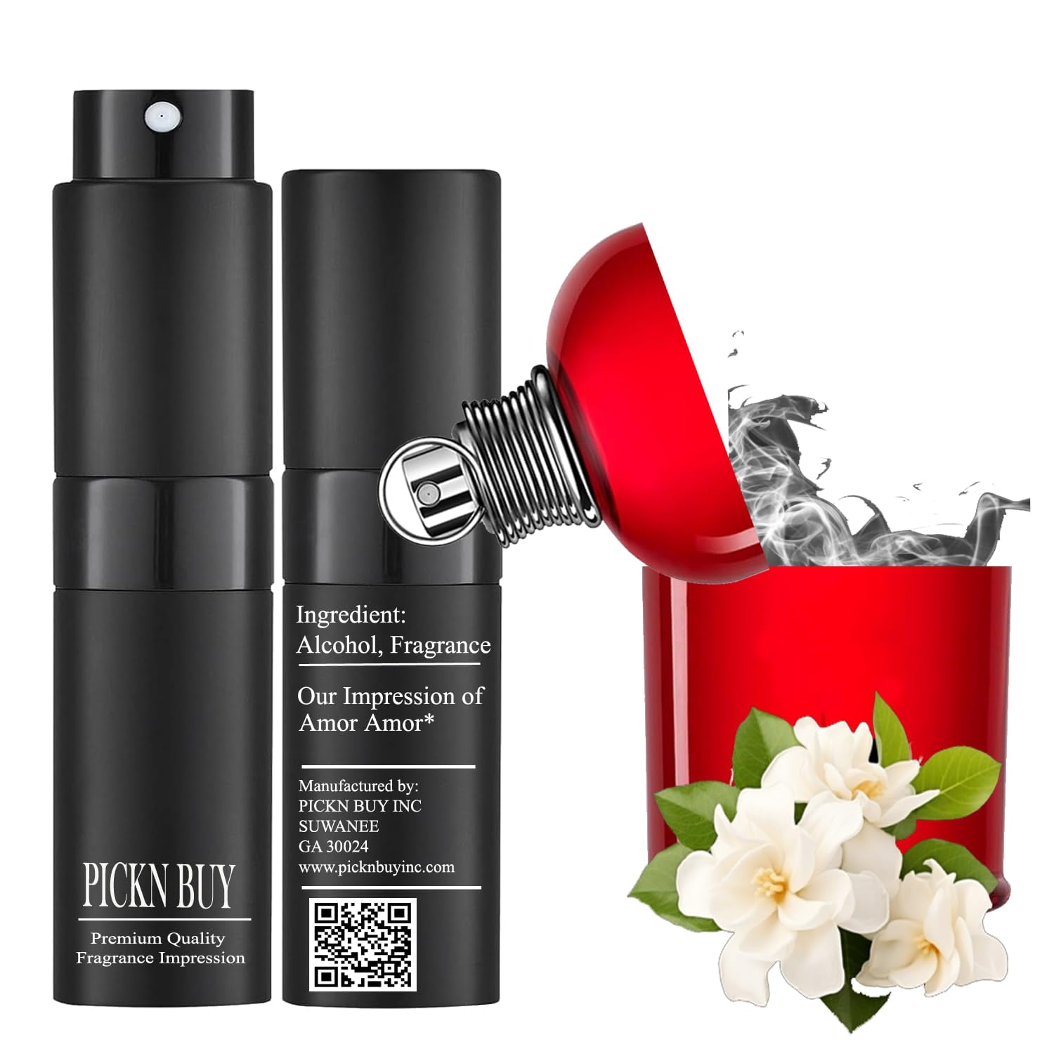 PICKN BUY Luxury Perfume for Women 0.34 Fl oz, Scent Compatible to Amor ...