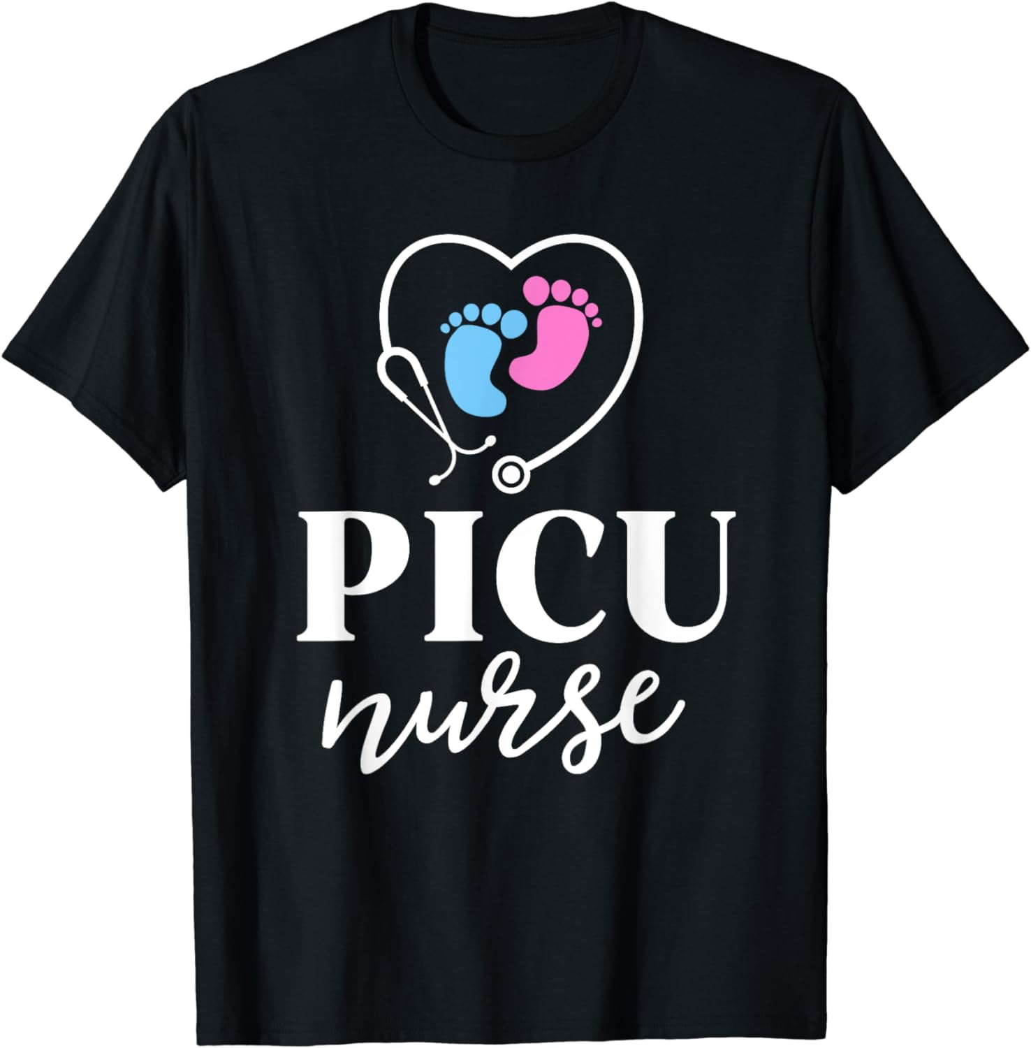 PICU Nurse Shirt Pediatric Nurse Gifts Nursing Graduation T-Shirt ...