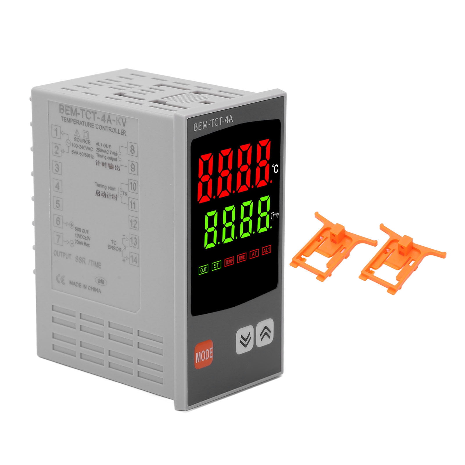 PID Temperature Controller 7 Segment LED Display PID Thermostat ...