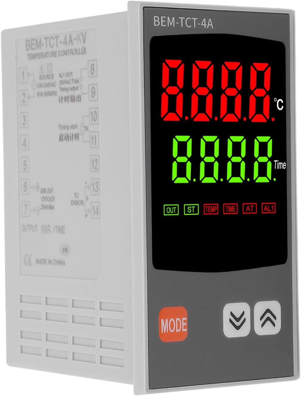 PID Temperature Controller, Heat Press Machine Digital Control Box with ...