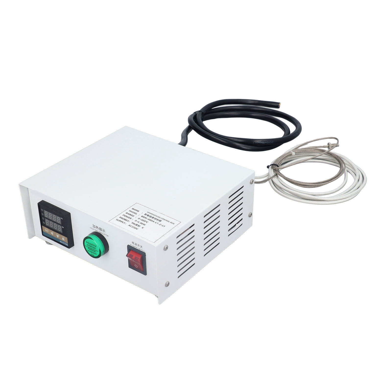 PID Temperature Controller with Self-Tuning Control Box for 0-400°C ...