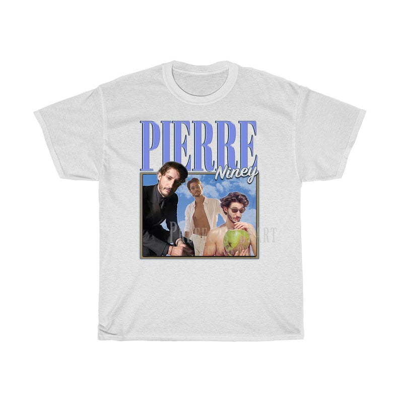 PIERRE NINEY Shirt, Pierre Niney Homage Tshirt, Pierre Niney Fan Tees ...