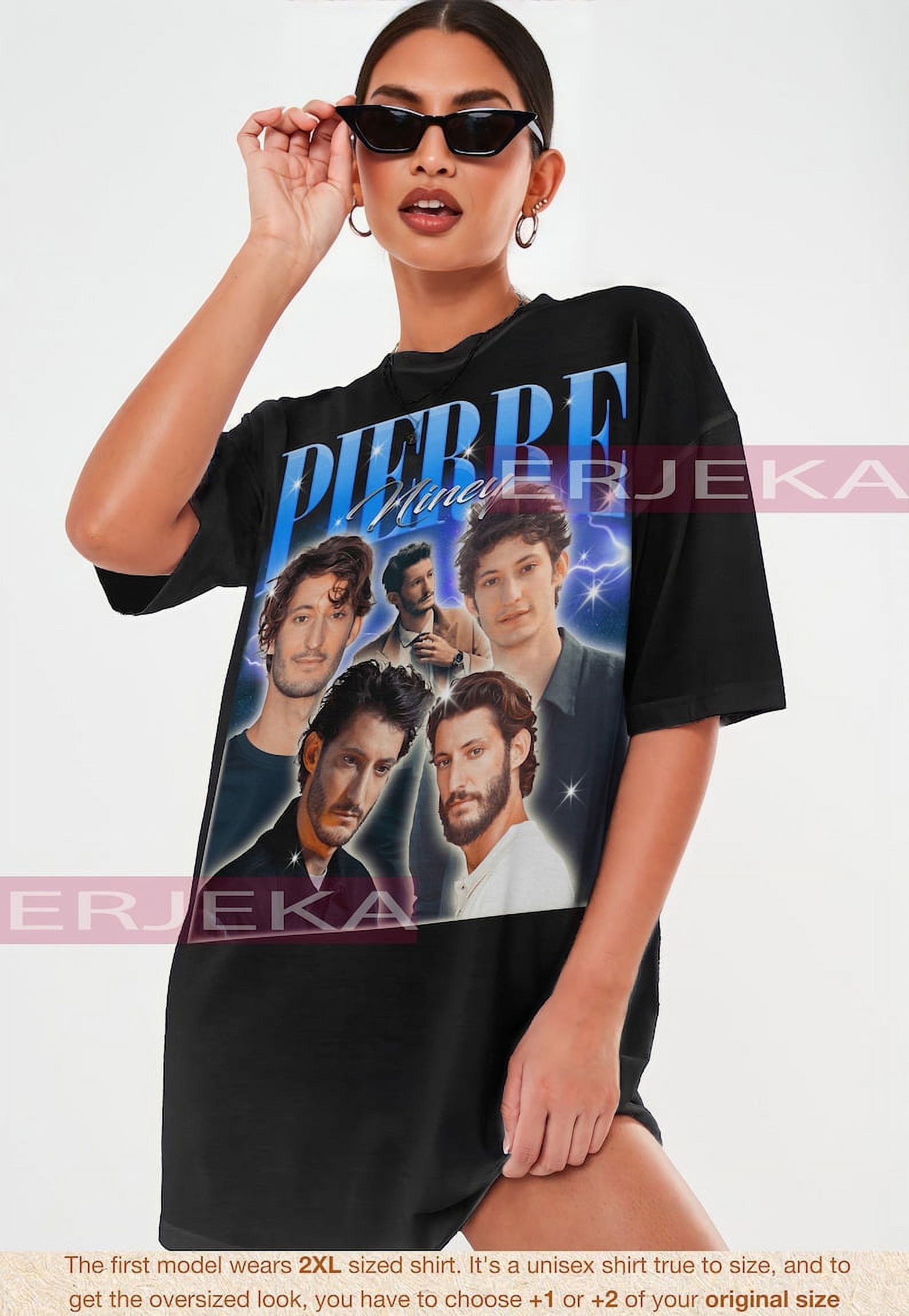 PIERRE NINEY Vintage Shirt, Pierre Niney Homage Tshirt, Pierre Niney ...
