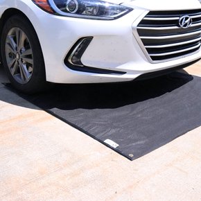 Oil Drip Mat Under Car