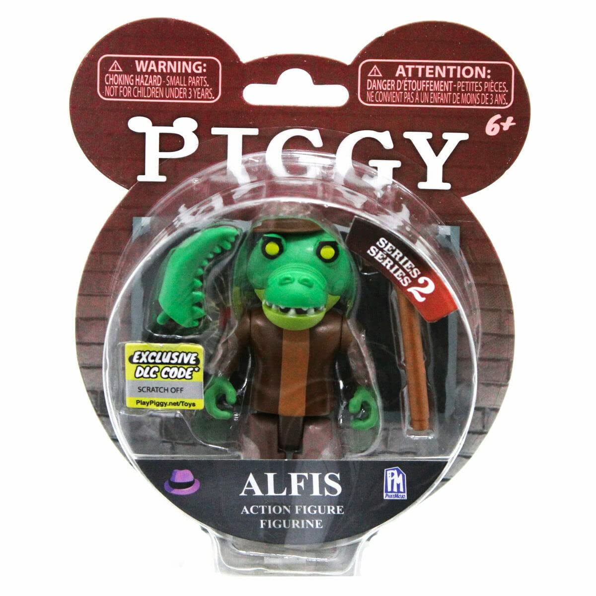 PIGGY - Alfis Action Figure (3.5" Buildable Toy, Series 2) [Includes ...