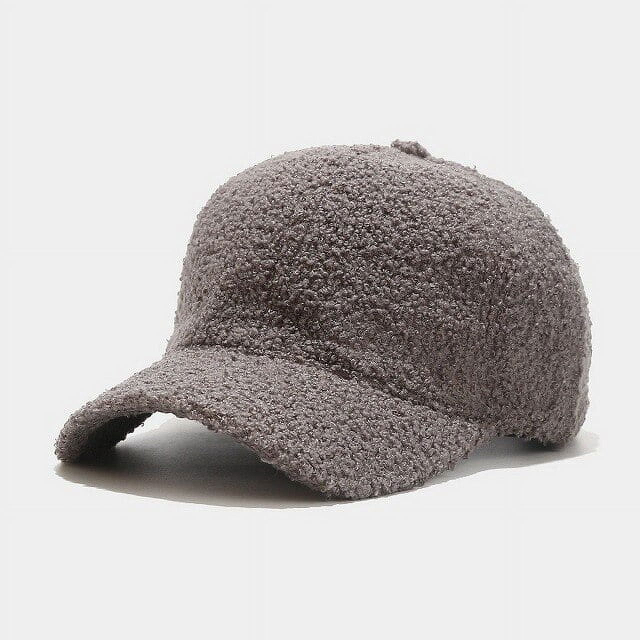PIKADINGNIS Artificial Lamb Wool Hats Female Autumn Winter Korean ...