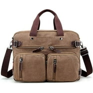 K-Cliffs Unisex Canvas Laptop Messenger Bag Vintage Military Style ...