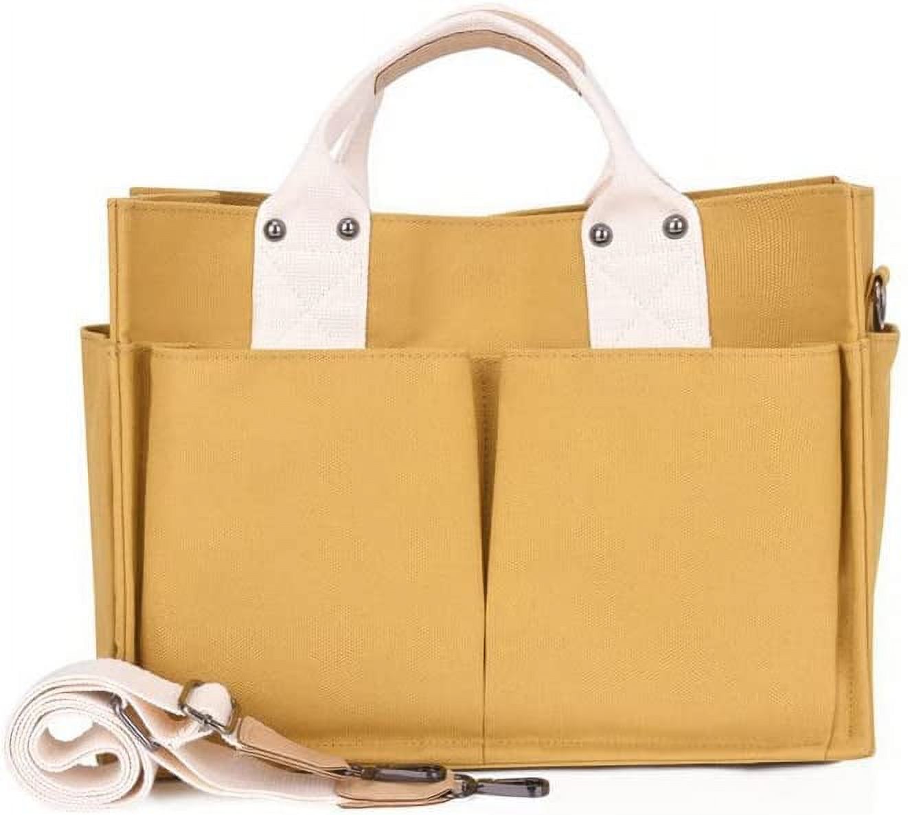 PIKADINGNIS Canvas Tote Bag for Women Large Capacity Shoulder Bag ...