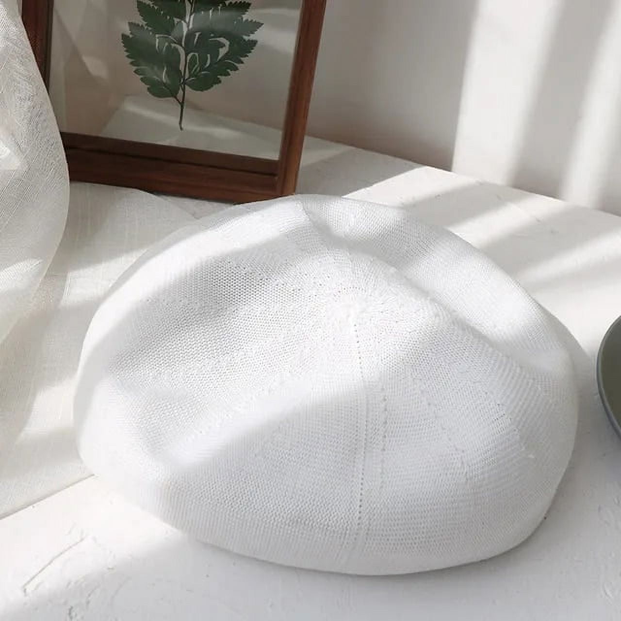 PIKADINGNIS Fashion French Beret Caps for Women Autumn Winter Outdoor Berets Street Style Plain ...