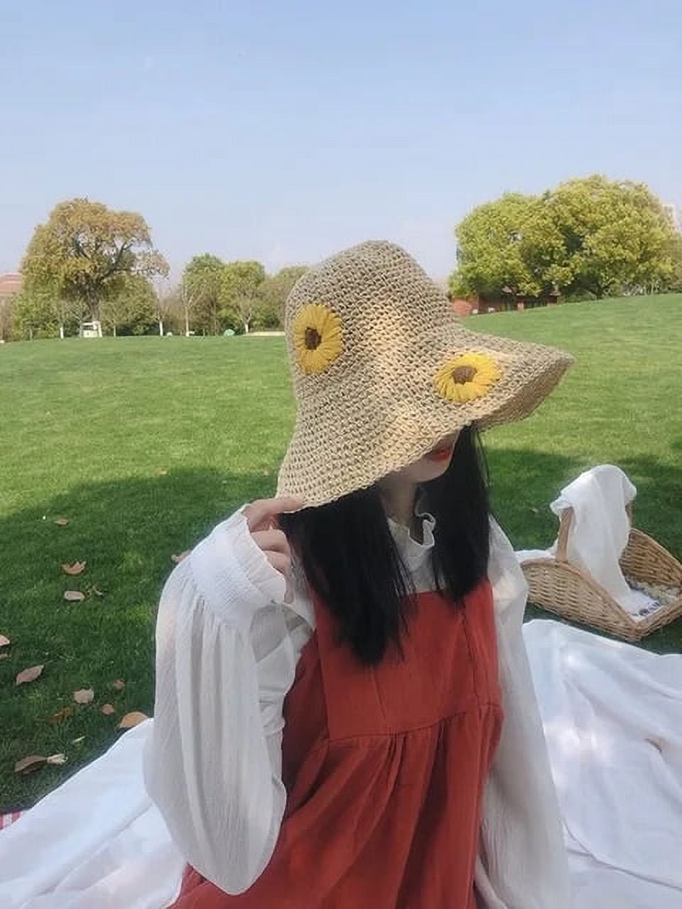 PIKADINGNIS Fashion Summer Spring New Womens Sun Hat Bucket Cap Flat ...