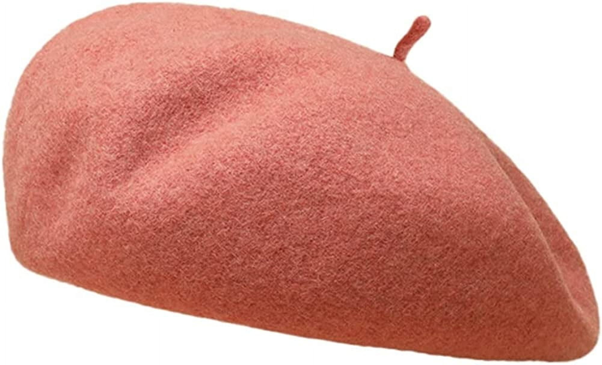 PIKADINGNIS French Wool Beret Hat Women Winter Casual Warm Cap Girls Ladies Retro Artist Painter ...