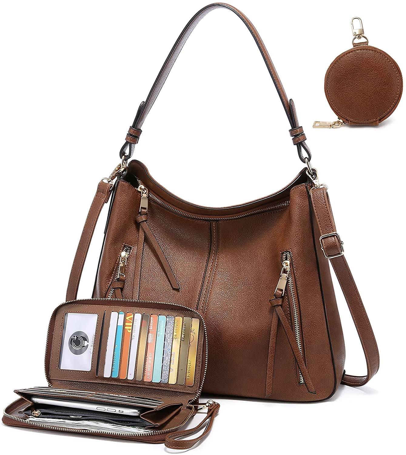 PIKADINGNIS Handbags for Women Large Designer Ladies Hobo bag Bucket ...