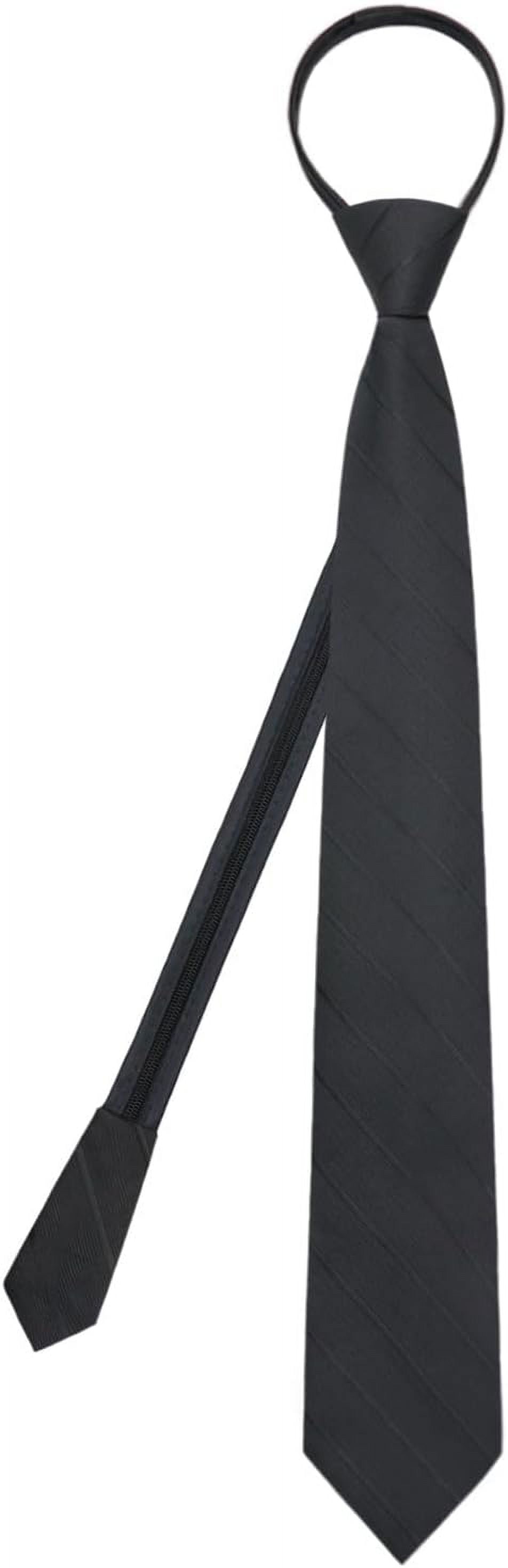 PIKADINGNIS Mens Ties Pre-tied Ties for Men, Adjustable Zipper Tie Mens ...