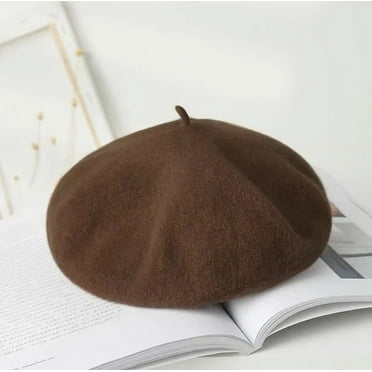 Wool Blend Fashion French Beret, Black - Walmart.com