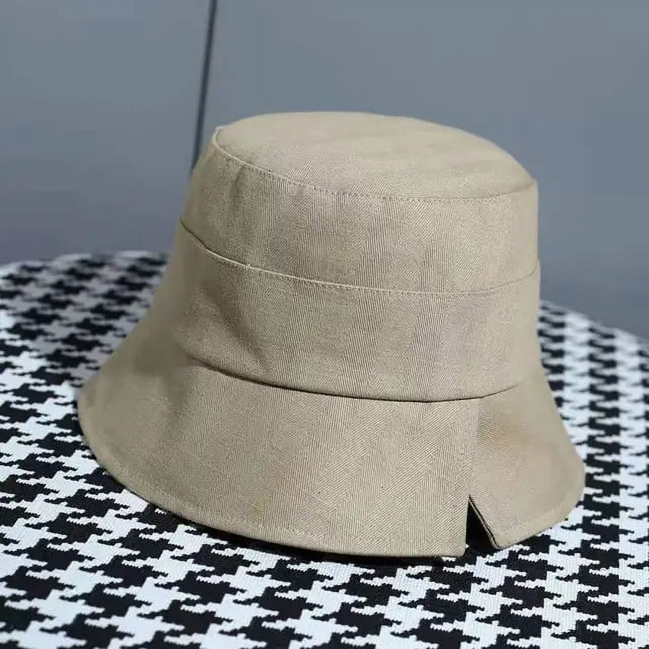 PIKADINGNIS New Open Fork Female Panama Bucket Hat Women Summer Bucket ...