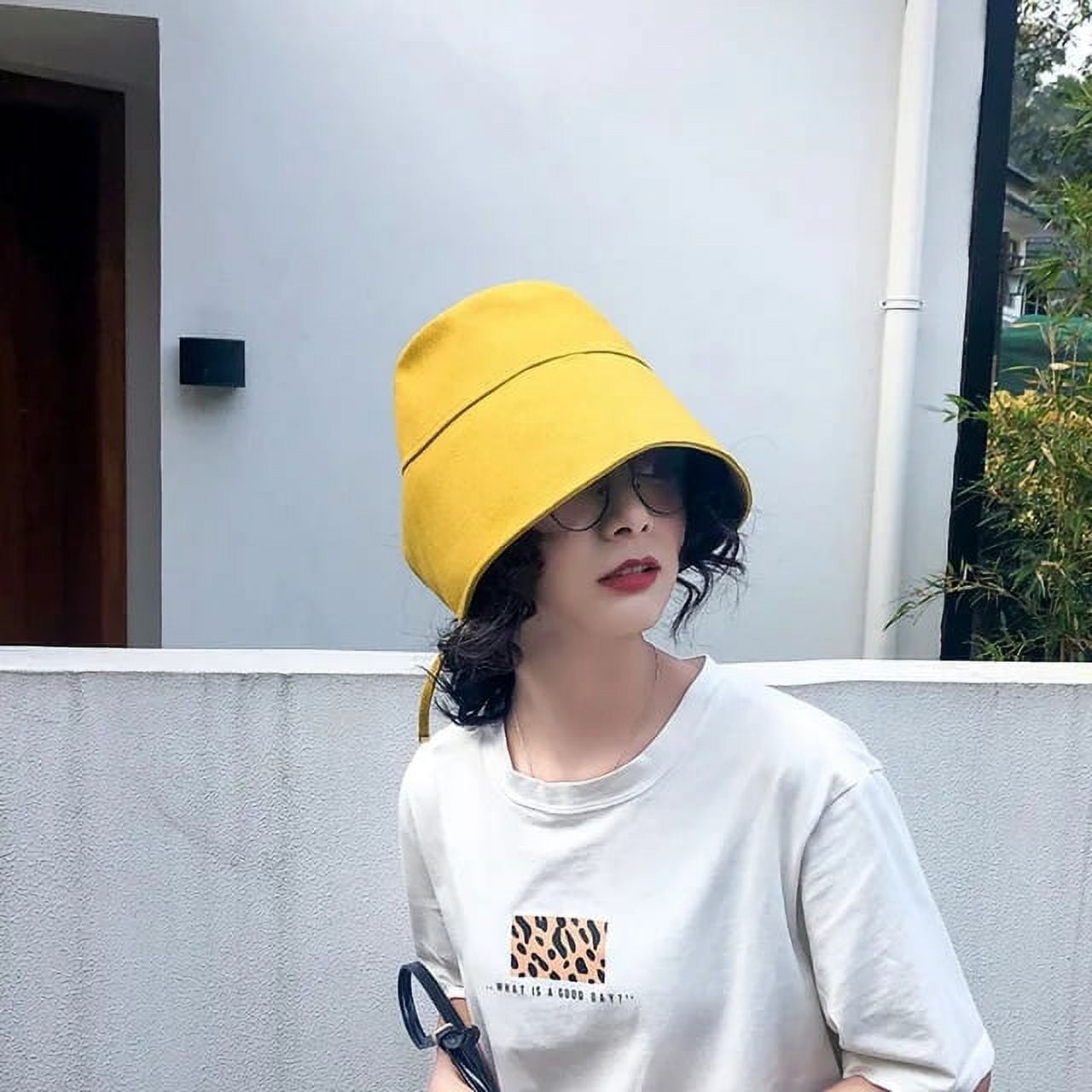 CoCopeanut New Summer Foldable Bucket Hat Foldable Fisherman Hat Women ...