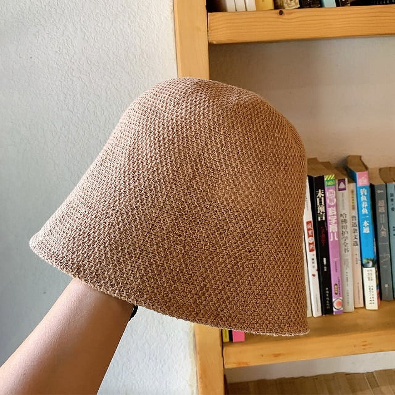 PIKADINGNIS Summer Women Bucket Hat Chiffon Thin Style Sun Beach Cap ...