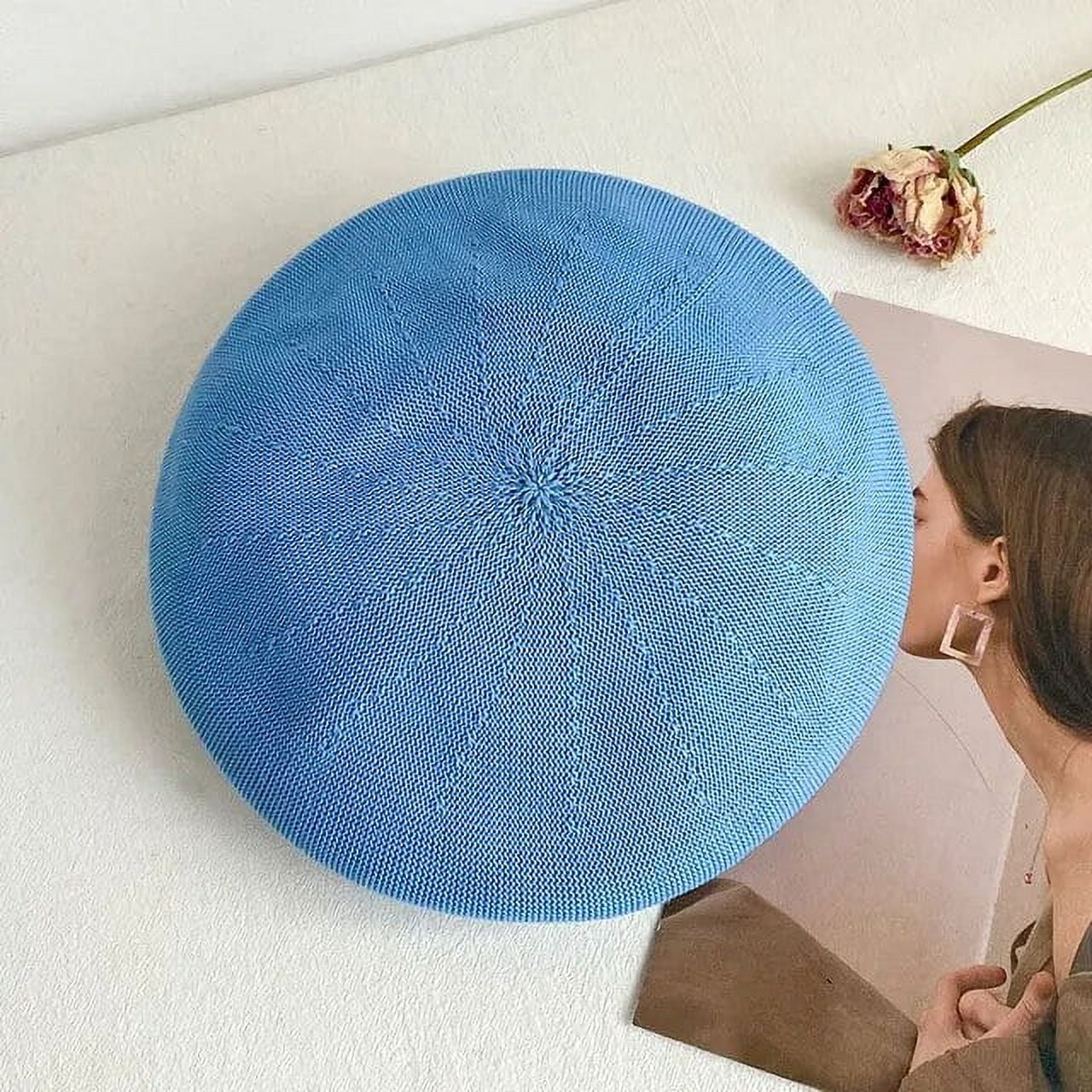 PIKADINGNIS Topi Baret Musim Gugur Wanita Baret Felt Gaya Inggris Mode ...