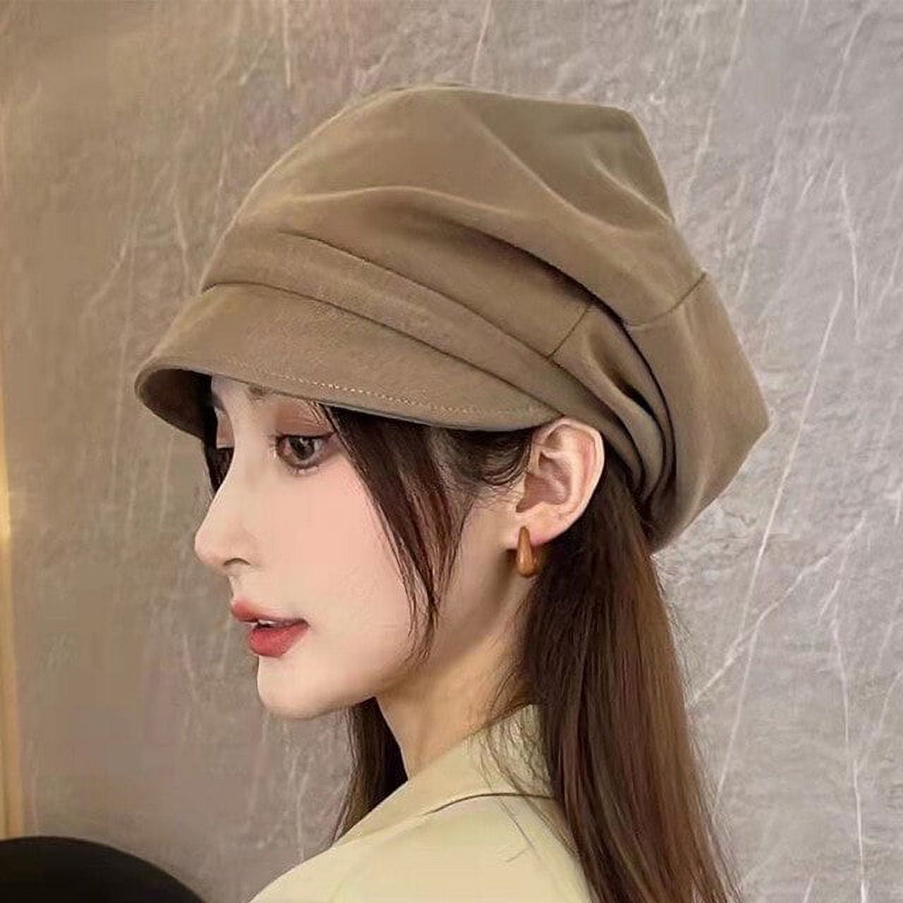 PIKADINGNIS Topi Kupluk Skullies Warna Solid untuk Wanita Topi 2022 ...