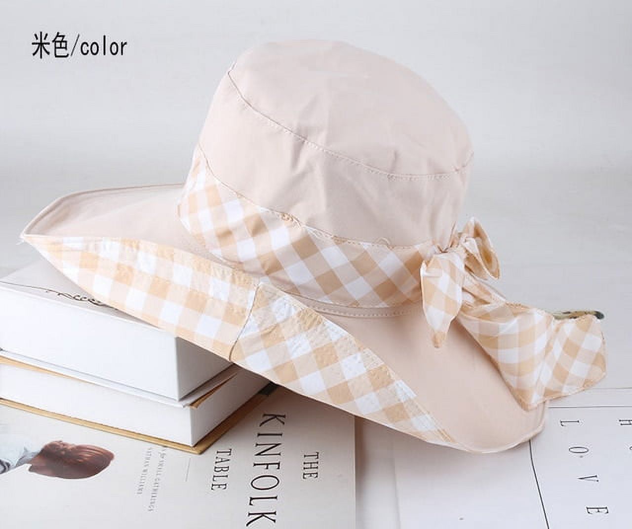 PIKADINGNIS Topi Pita Pantai Baru untuk Wanita Topi Wanita Topi Ember ...