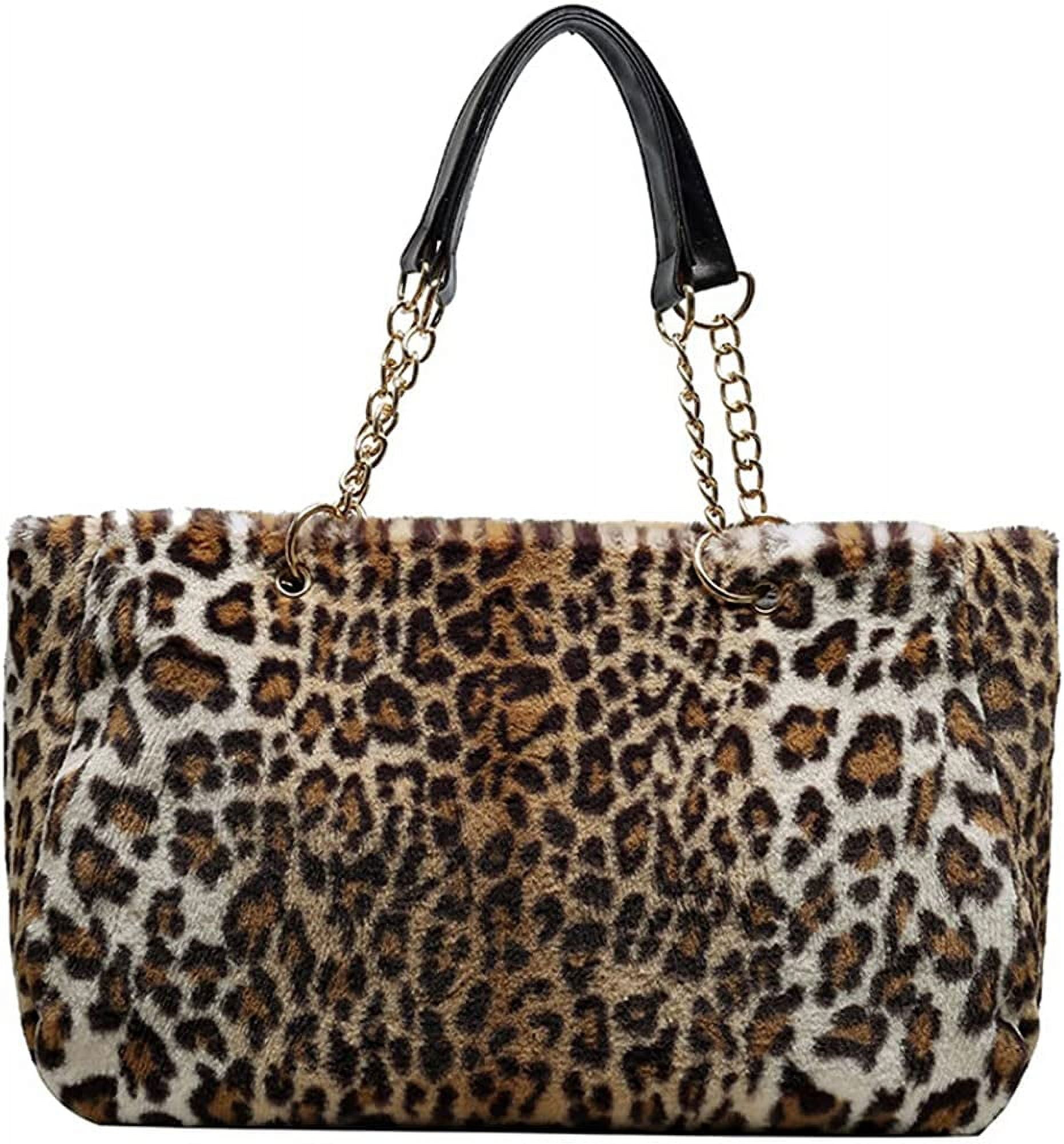 PIKADINGNIS Tote Bag large Shoulder Bag Fleece Faux Fur Hobo Tote Bag ...