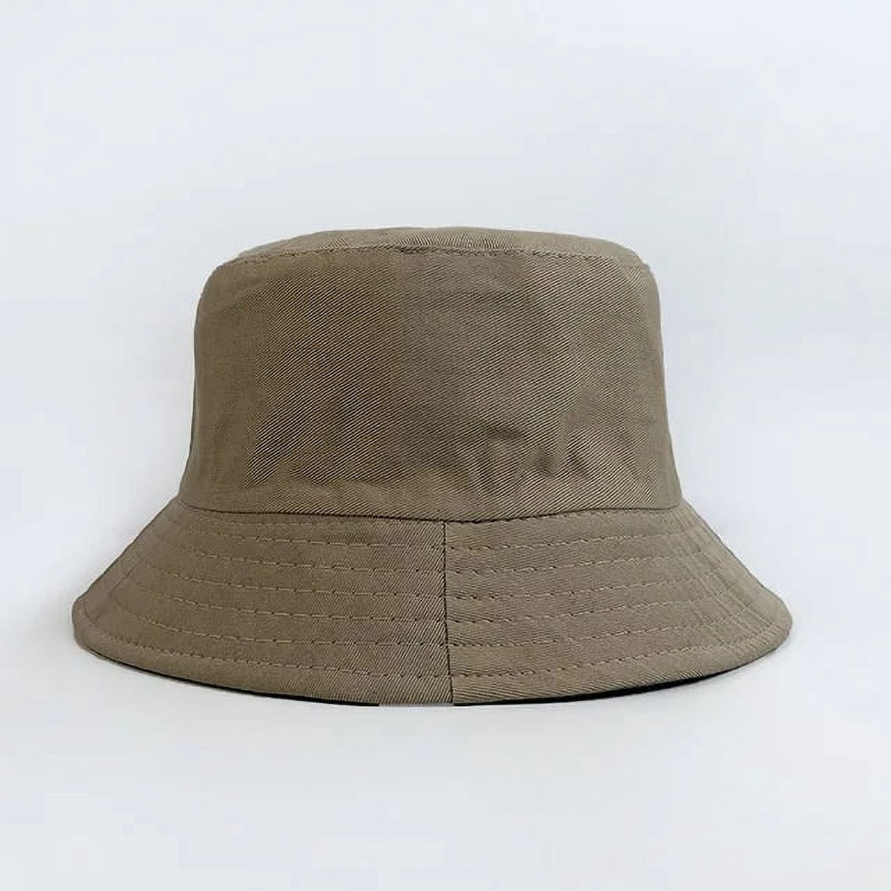 PIKADINGNIS Unisex Summer Foldable Bucket Hat Women Outdoor Sunscreen ...