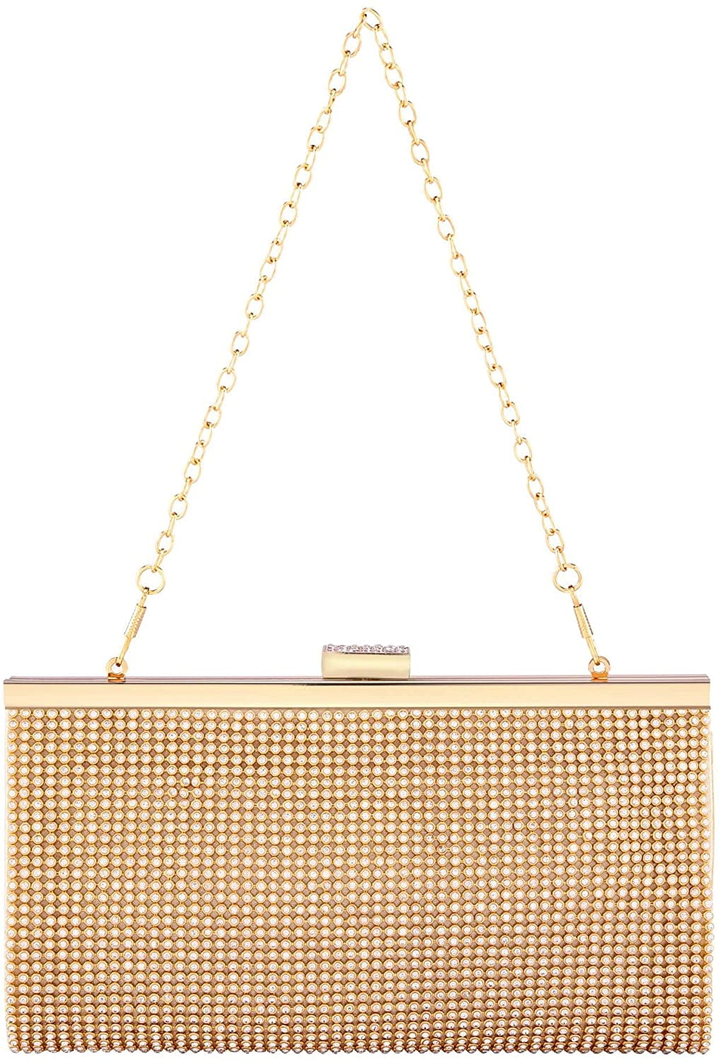 PIKADINGNIS Women Evening Clutch Purse Bag Crossbody Shoulder Handbag ...