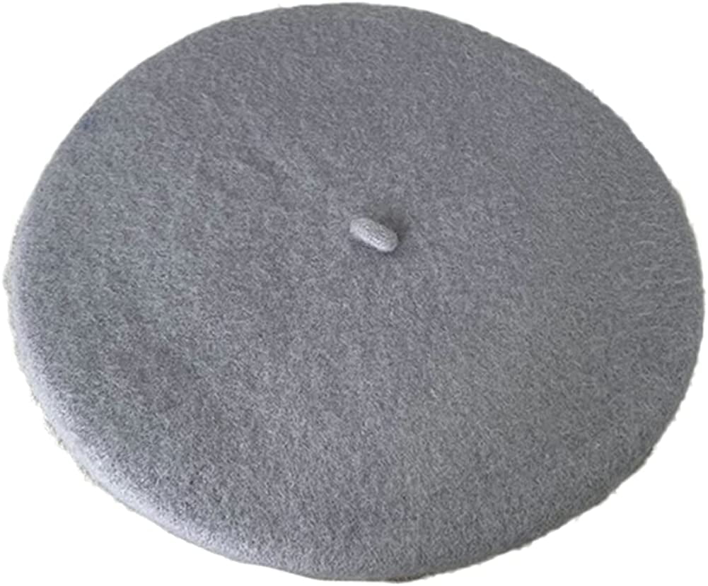 PIKADINGNIS Women Wool Beret Hat French Style Winter Casual Warm Cap Girls Ladies Artist Painter ...