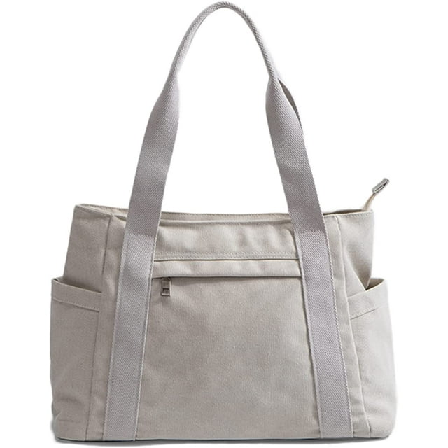 PIKADINGNIS Women's Canvas Tote Bag Purse Retro Large Size Corduroy ...