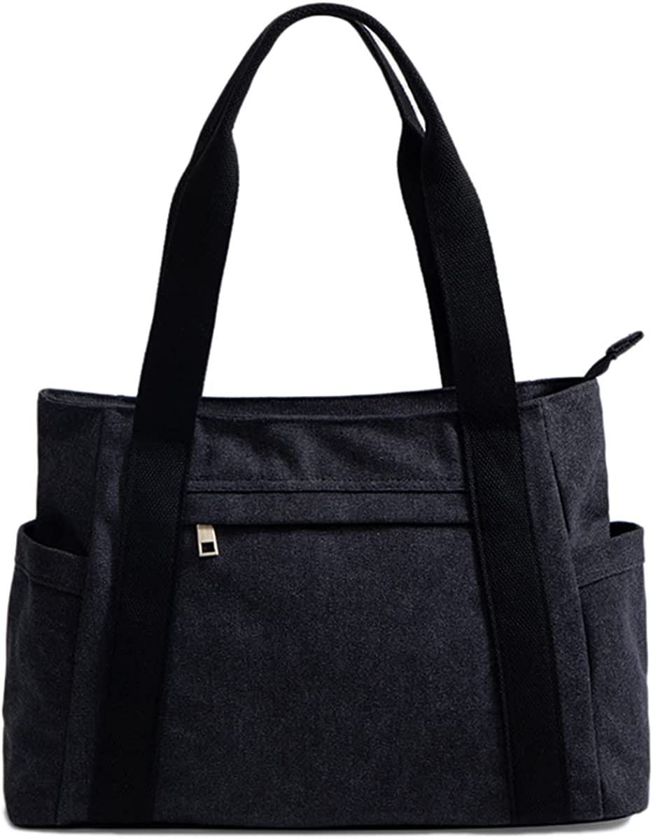 PIKADINGNIS Women's Canvas Tote Bag Purse Retro Large Size Corduroy ...