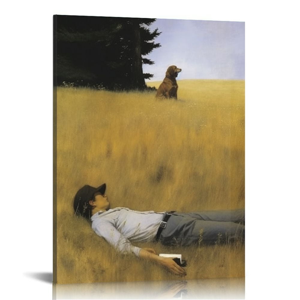 PIKWEEK Andrew Wyeth Distant Thunder Picture Print Canvas Poster Wall ...
