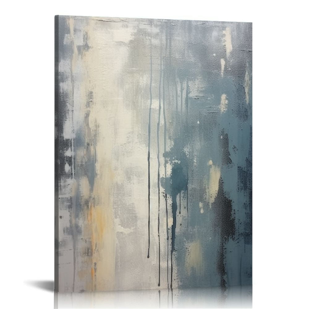 PIKWEEK Art Prints, Enchanting Illusions, Blue Illusion Canvas Wall Art ...