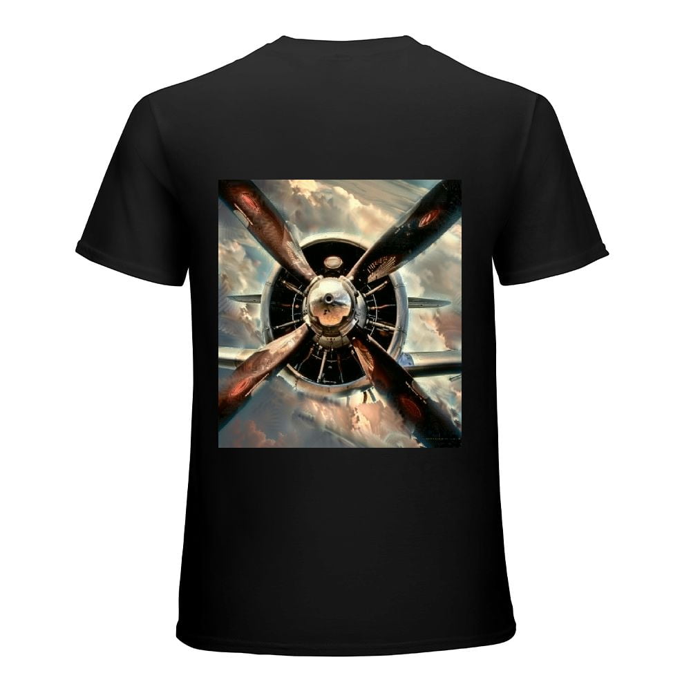 Wuche Art retro airplane propeller poster airplane engine painting ...