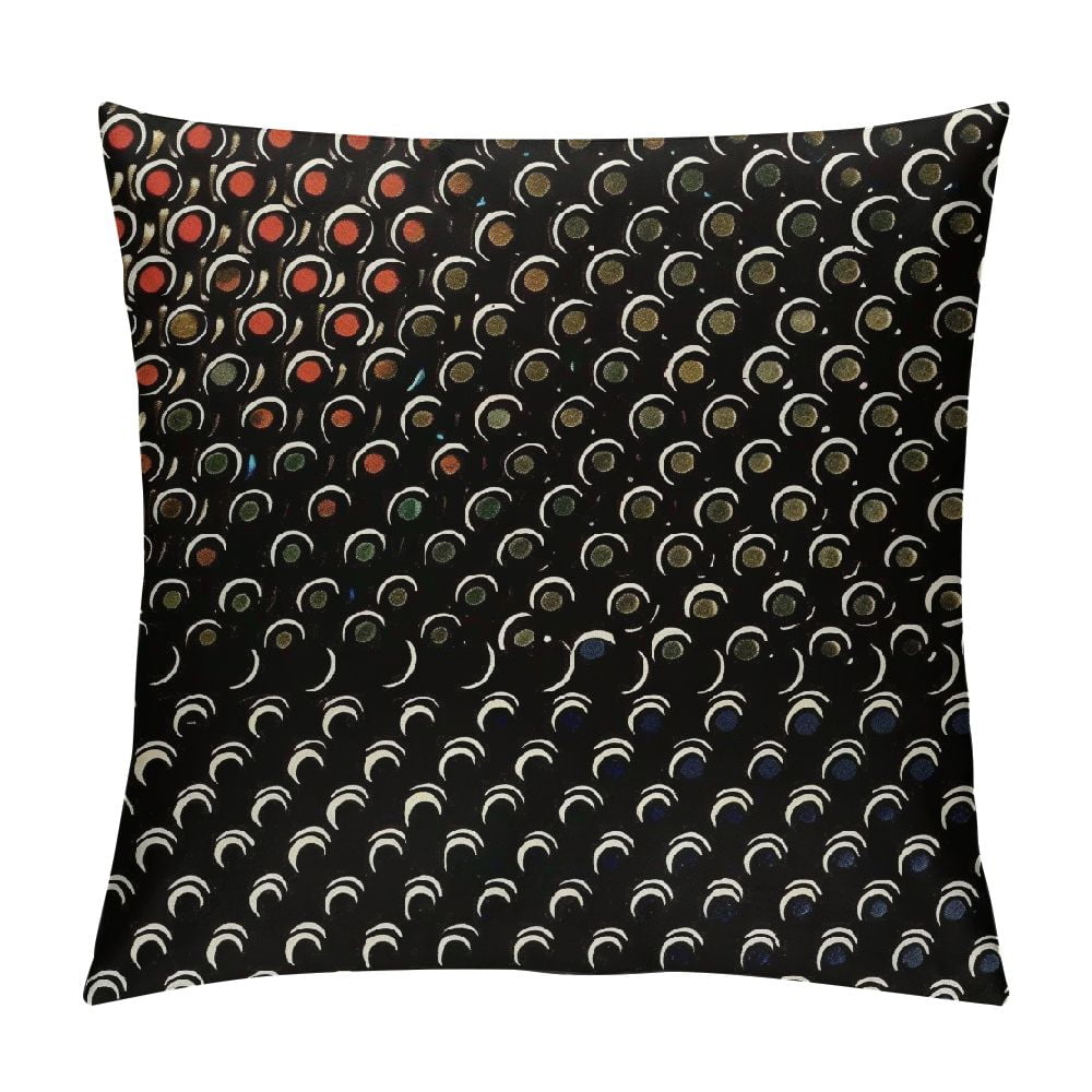 Wuche Decorative Farmhouse Pillow Cover Air Black White Bubble Material ...