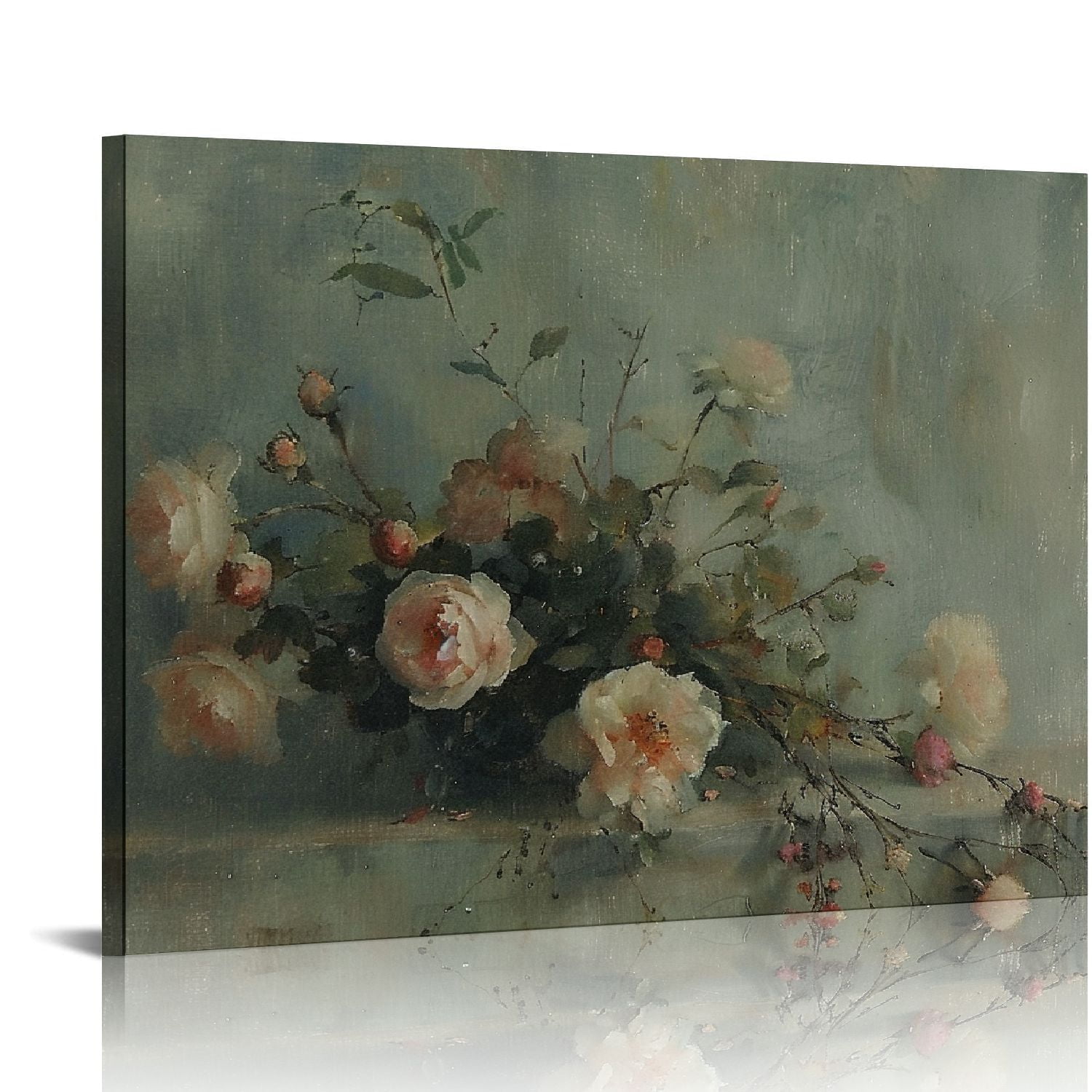 PIKWEEK Farmhouse Still Life Picture Living Room - Rustic Vintage Decor ...