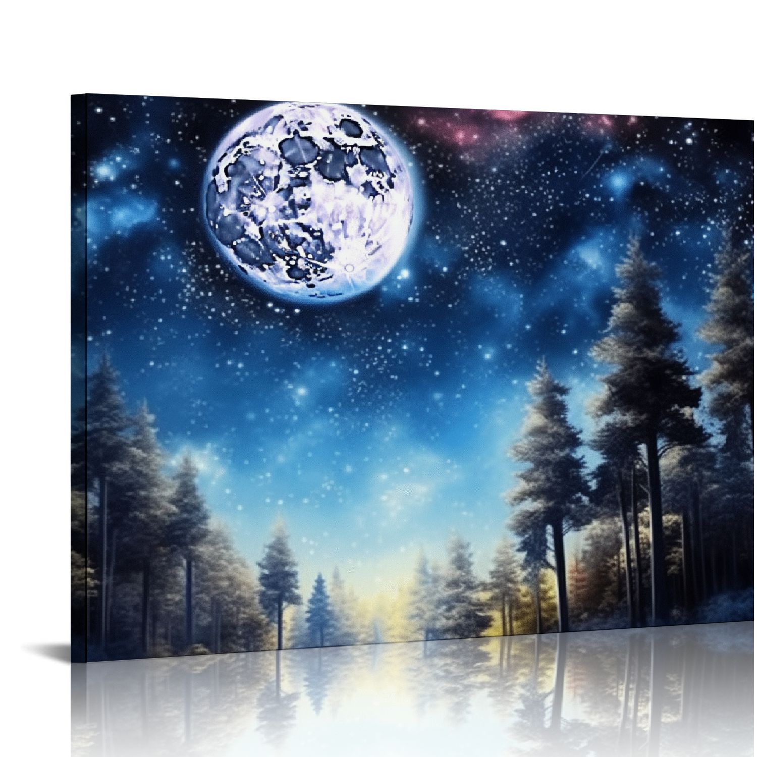 wuche-galaxy-wall-decor-for-boys-room-canvas-wall-art-colorful-nebula