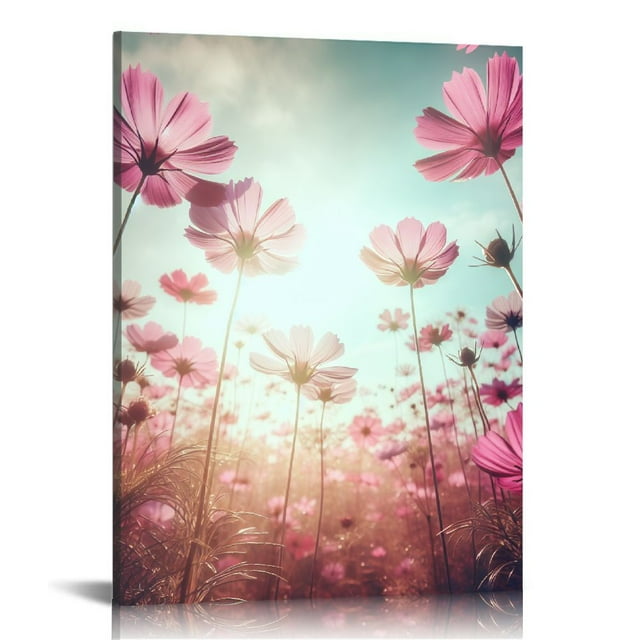 PIKWEEK Large Flower Wall Art Nature Flowers Landscape Pictures Wall ...