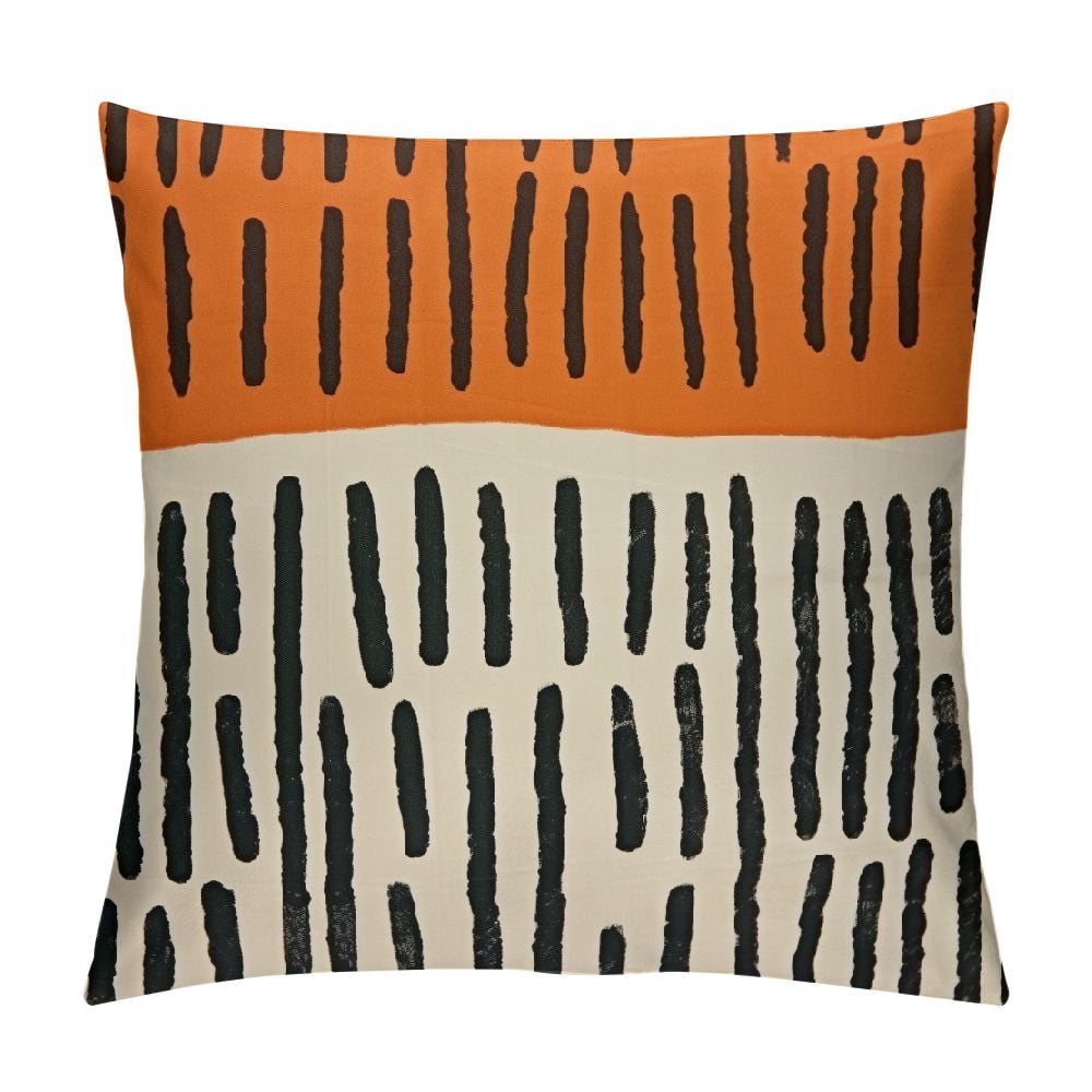 Wuche Mid Century Modern Pillow CoversModern Abstract Decorative Throw ...