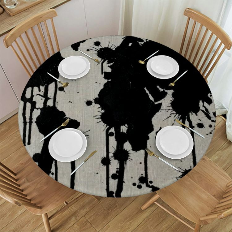 PIKWEEK Paint Blemish Splattered World Ink Splatter Original Design Map ...