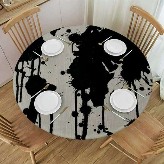 PIKWEEK Paint Blemish Splattered World Ink Splatter Original Design Map ...