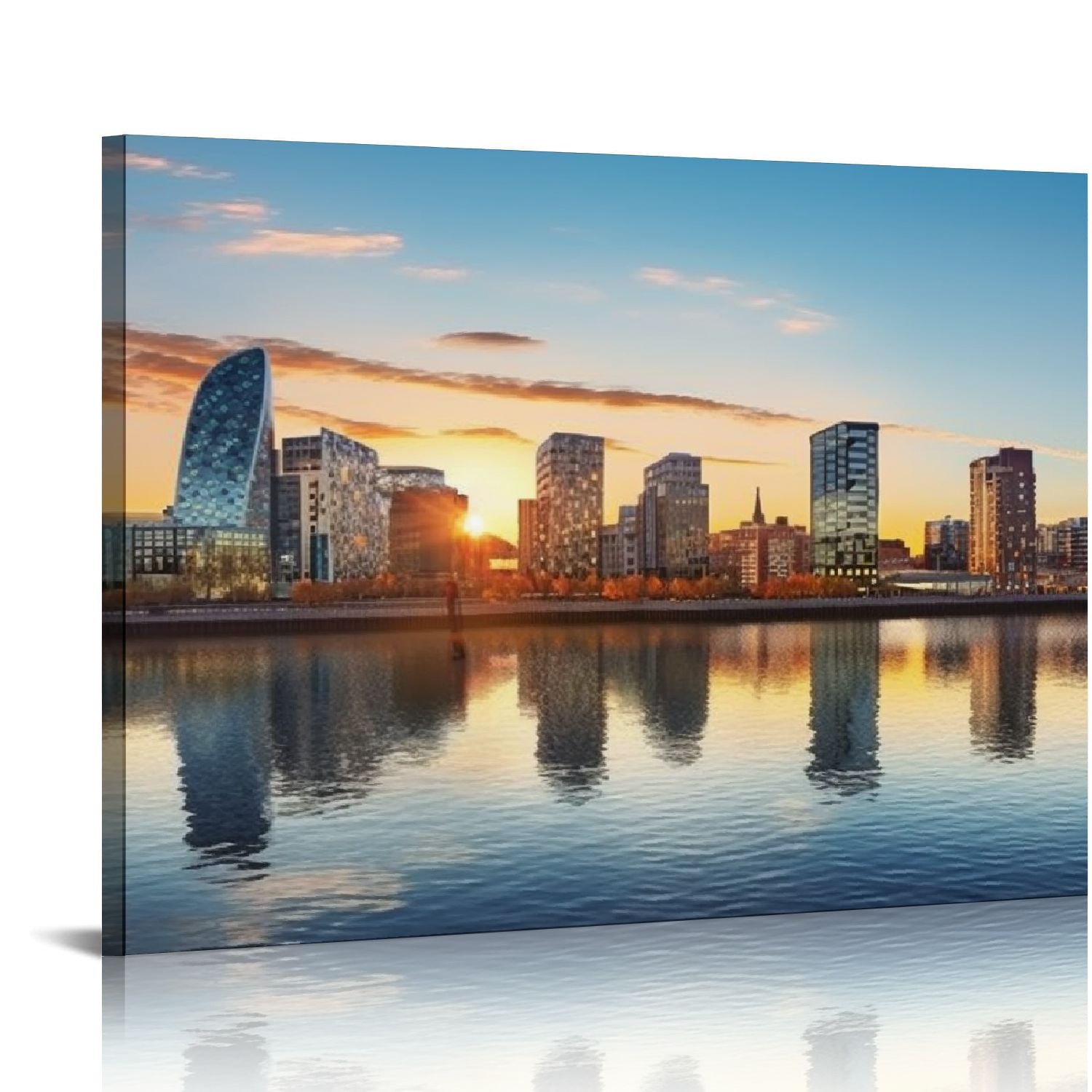 PIKWEEK Pictures Wall Decor Canvas Wall Art Landscape Poster Prints For ...