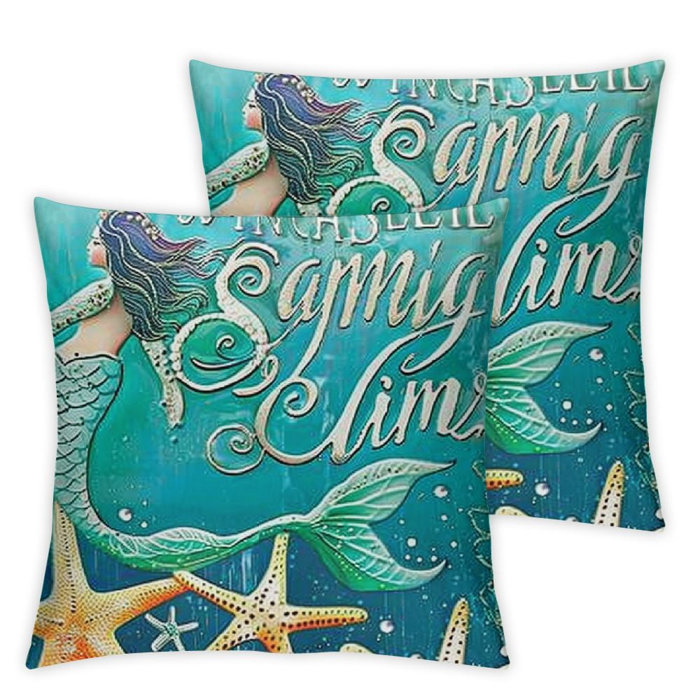 PIKWEEK Sea Beach Time Mermaid Kisses Starfish Blessing Gift Holiday ...