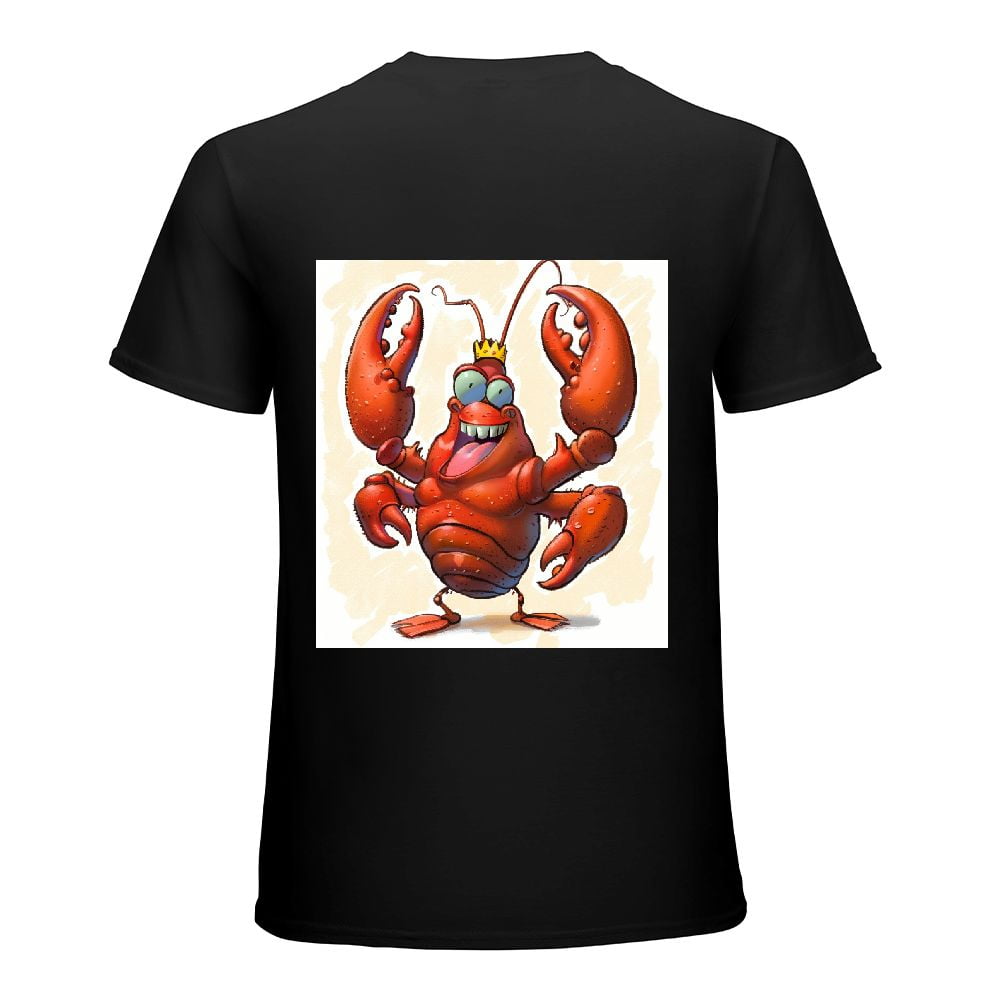 PIKWEEK SpongeBob SquarePants Red Shrimp T-shirt, shirt design art ...