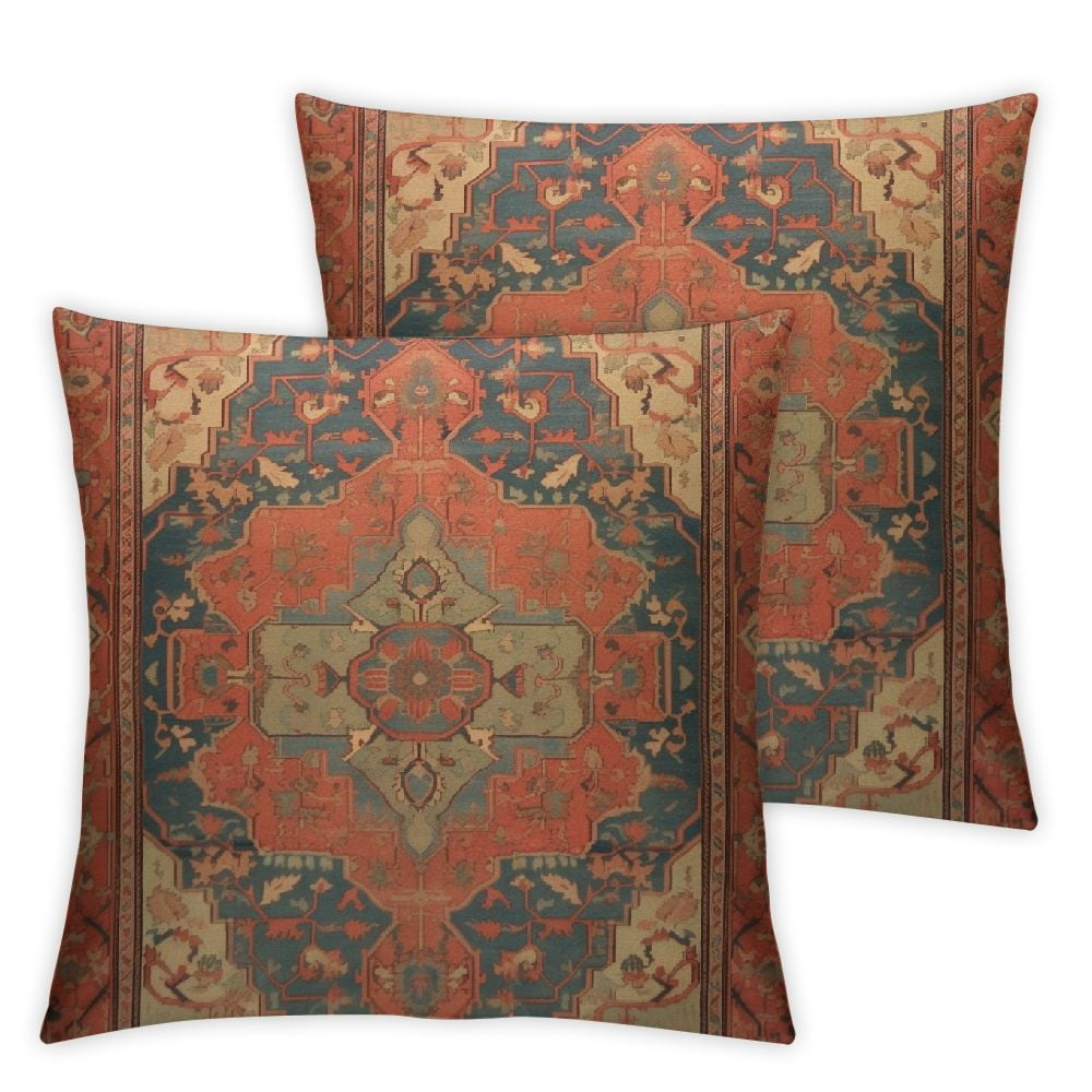 PIKWEEK Suike Tribal Pattern Throw Pillow Cover Flying Carpet National ...